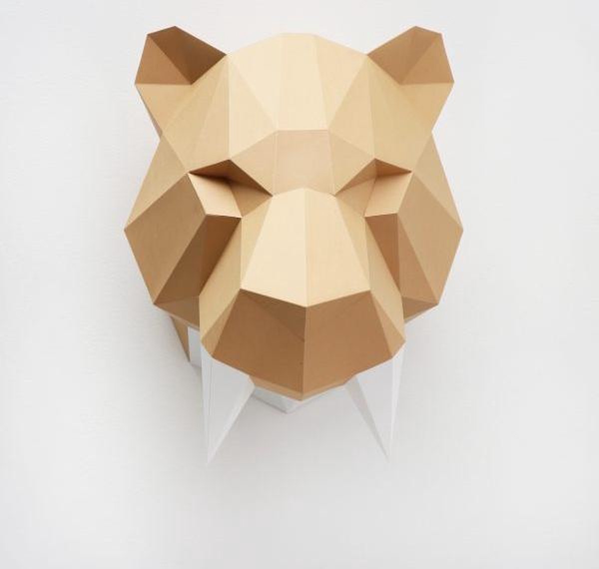 Assembli Sabeltandtijger paper kit DIY trofee | bol.com