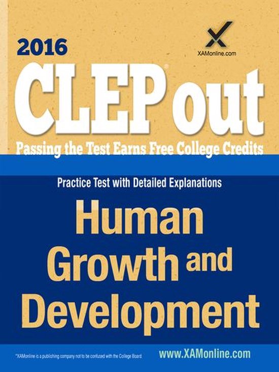 CLEP Human Growth and Development (ebook), Sharon A Wynne ...