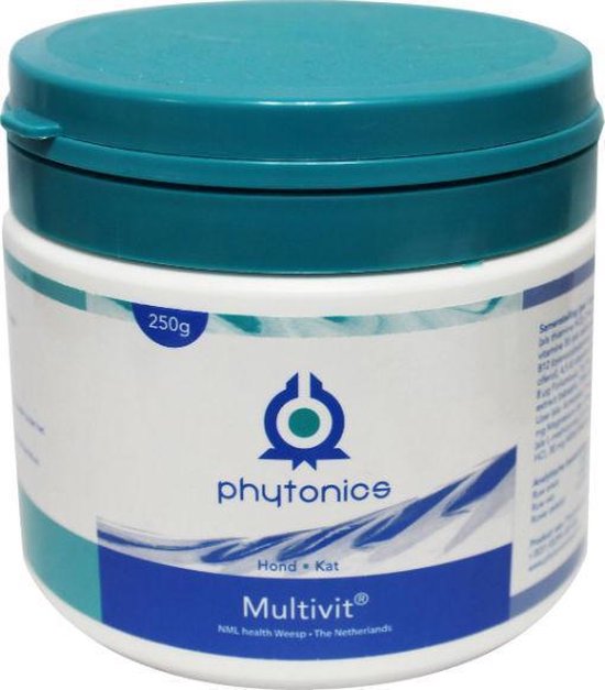Phytonics Multivit hond en kat 250 gram | bol.com