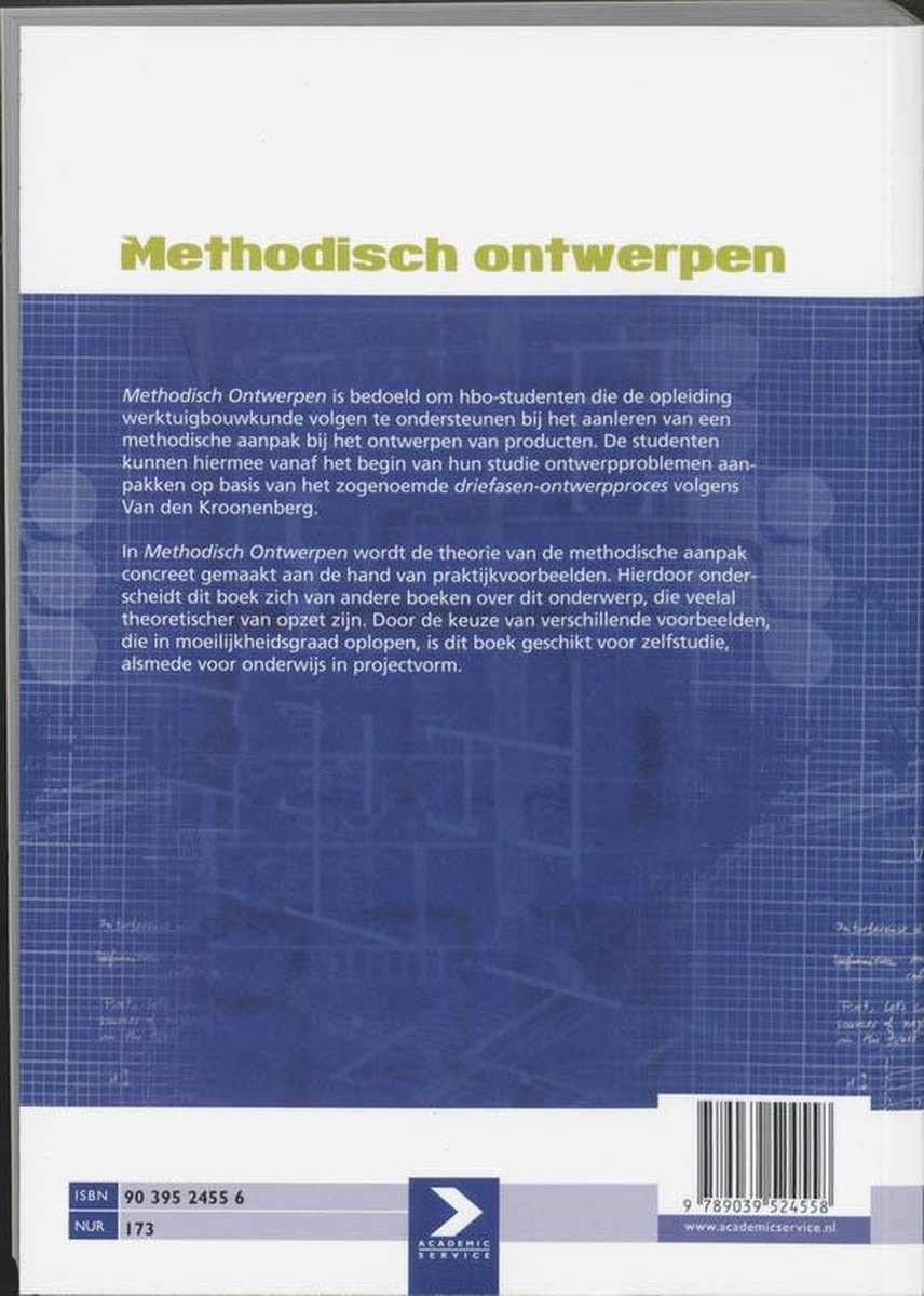 Methodisch Ontwerpen | 9789039524558 | J. de Beer | Boeken | bol