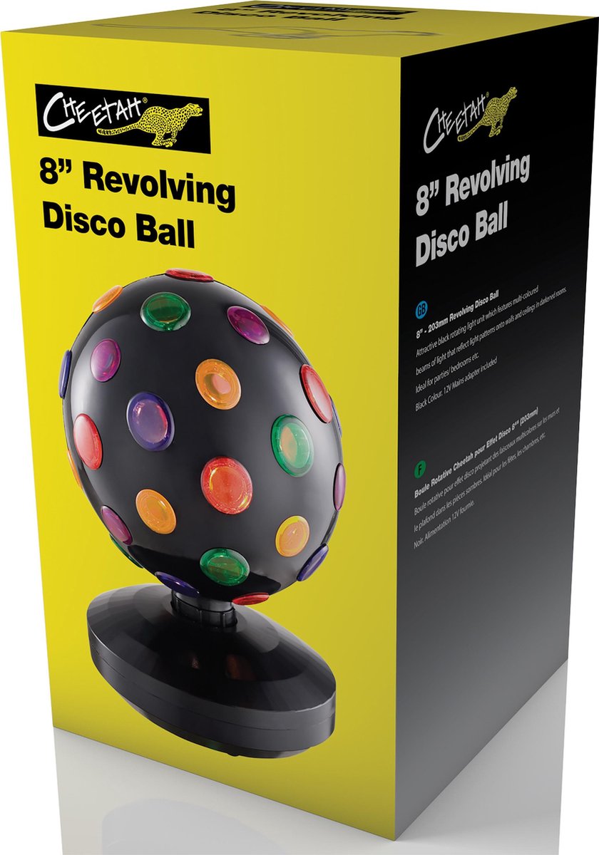Boule disco Cheetah G017DB 8 pouces 20 cm | bol.com