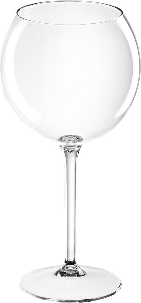 Set de 8x verres ballon à vin rouge / gin tonic transparent 650 ml ...