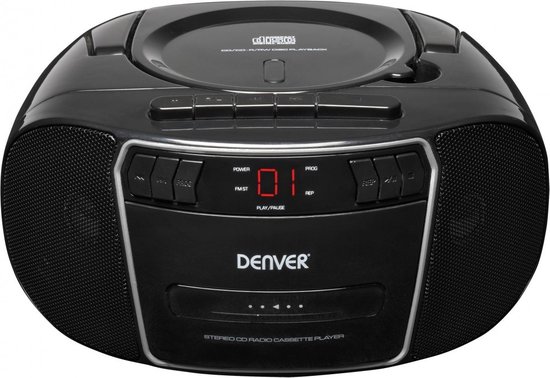 Denver TCP-40 - Draagbare Boombox - Zwart | bol.com