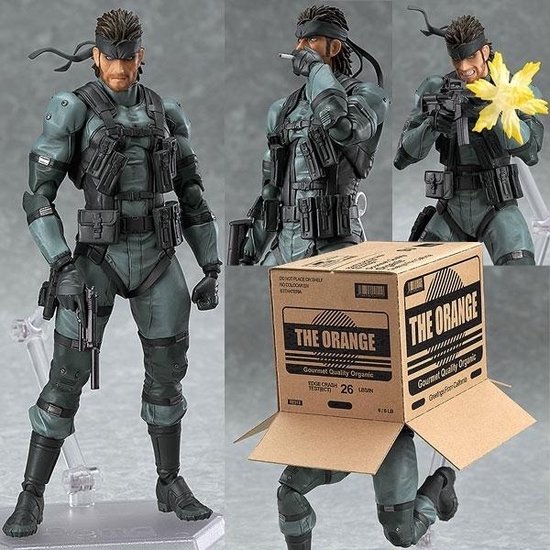 Figma - Solid Snake (Metal Gear Solid 2: Sons Of Liberty) | bol.com