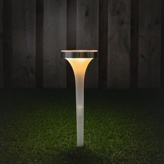 LED's Light Multicolor Tuinlamp op zonne-energie - Automatisch aan/uit ...