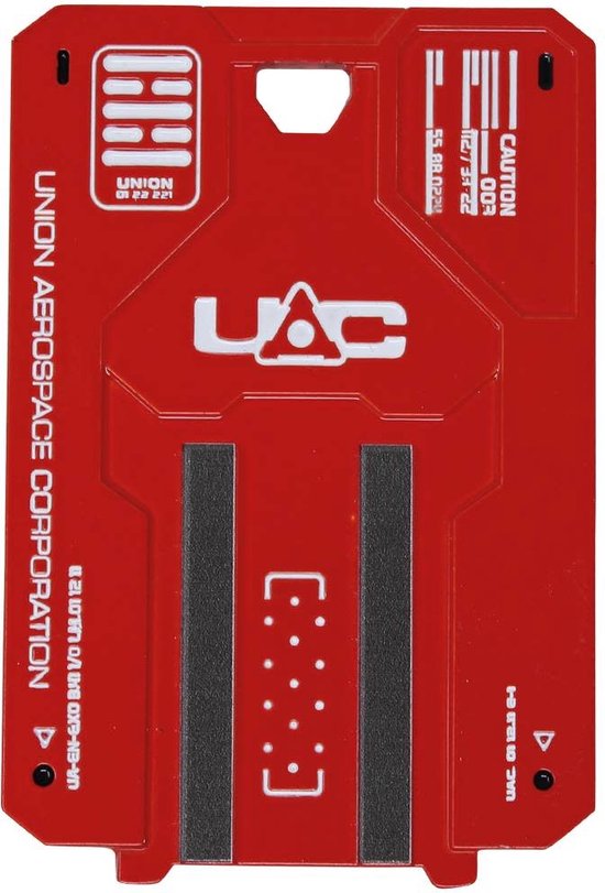 Doom: Limited Edition Red Replica Key Card | bol