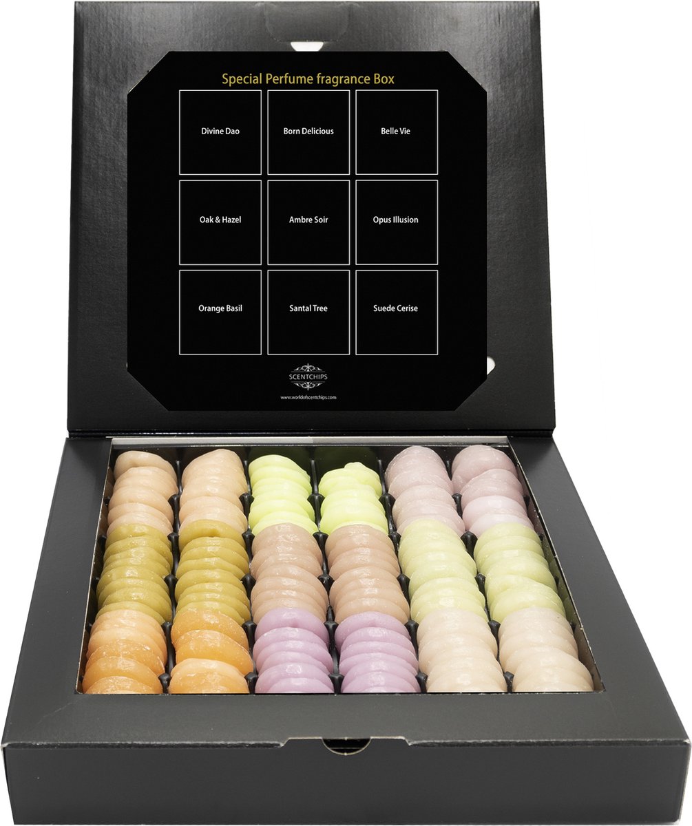 Scentchips® Speciale Parfum cadeauset 144 geurchips | bol.com