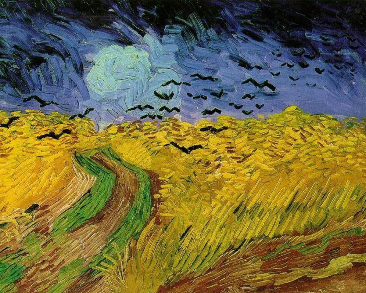 Diamond painting - Vierkante steentjes - Diamond painting volwassenen - Korenveld met... | bol.com