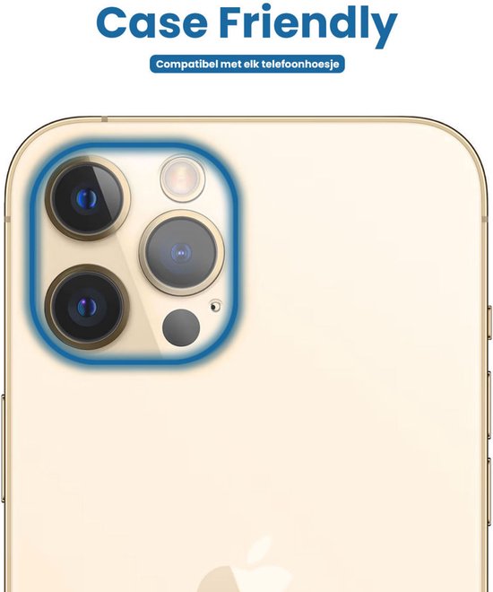 Camera Lens Protector Transparant Geschikt voor Apple iPhone 12 Pro Max | bol
