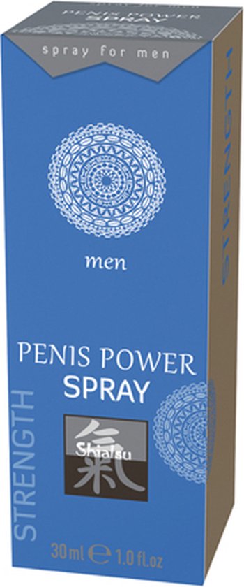 Shiatsu Penis Power Spray Japanse Mint Bamboo Dildo Vibrator