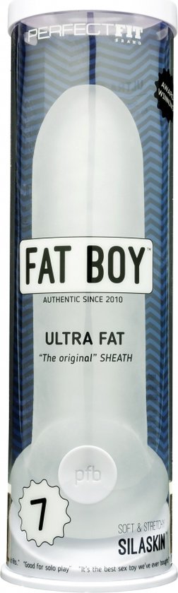 Fat Boy Original Ultra Fat - 7 Clear | bol.com