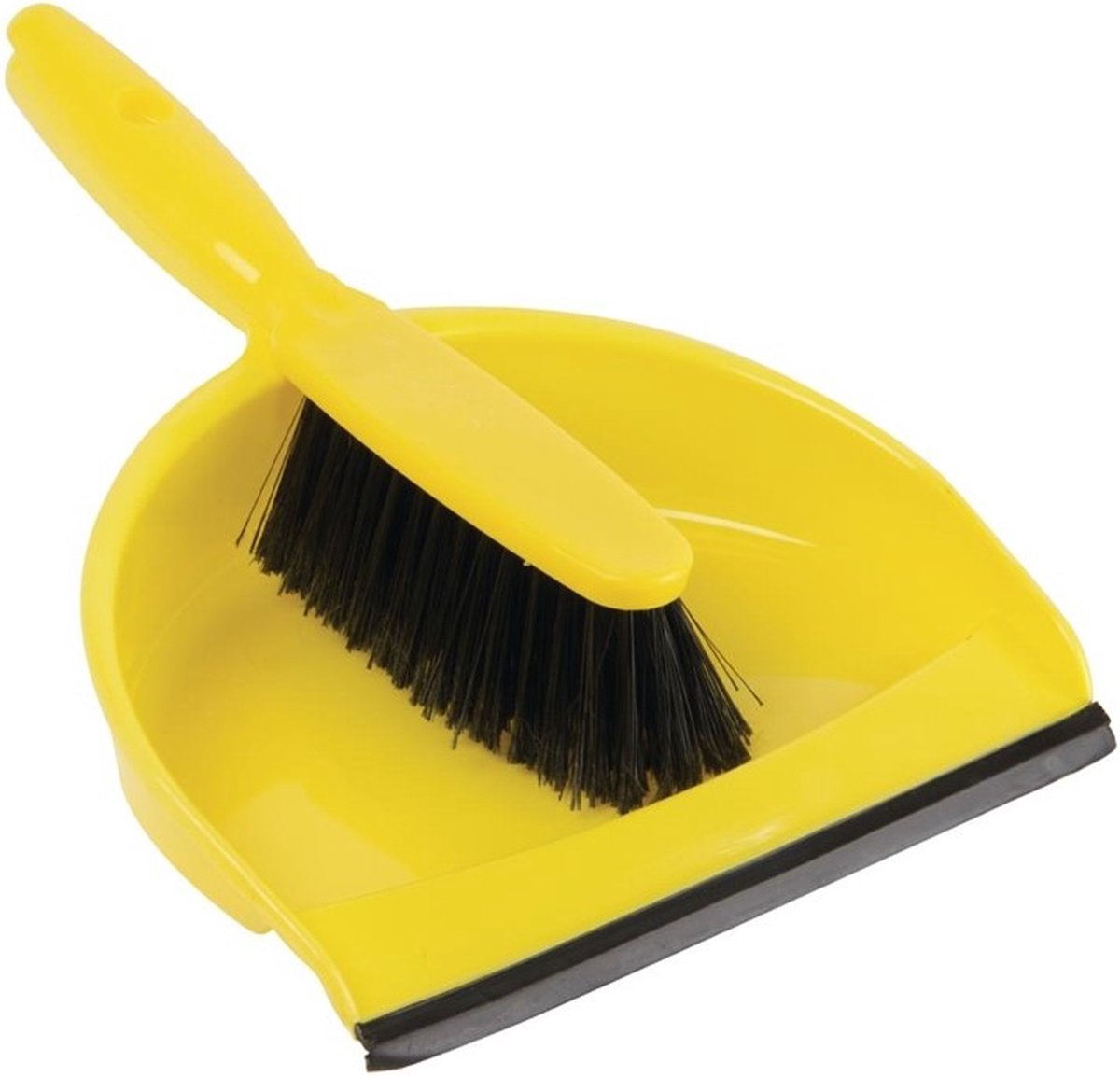 Jantex zachte handveger en blik geel | bol.com