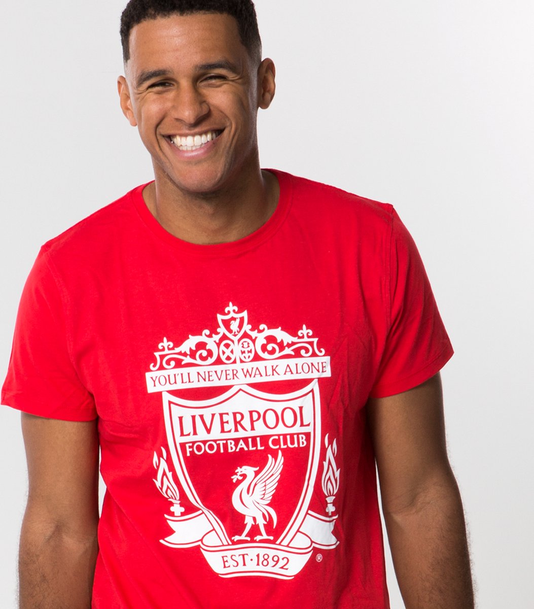 Liverpool FC T-shirt heren - Liverpool Voetbalshirt - Rood - Maat XXL ...