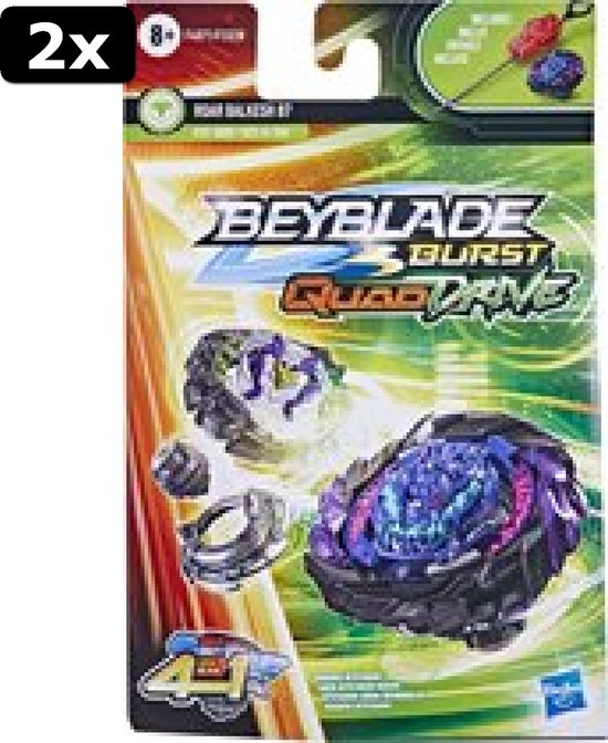 2x Beyblade Quad Drive Starter Pack Roar Balkesh | bol.com