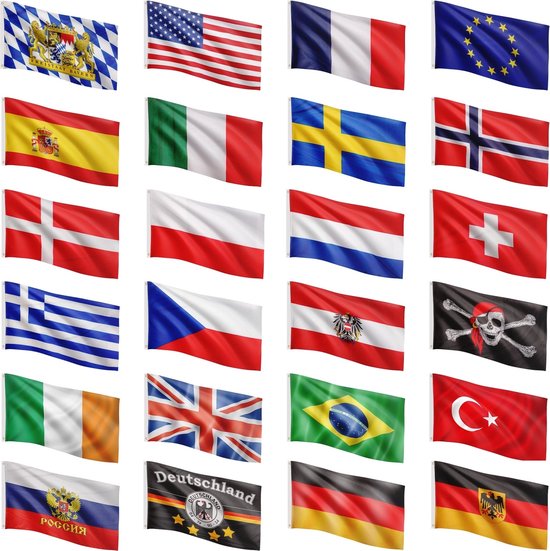 Vlaggenmast - 6.5M - incl vlag Denemarken | bol