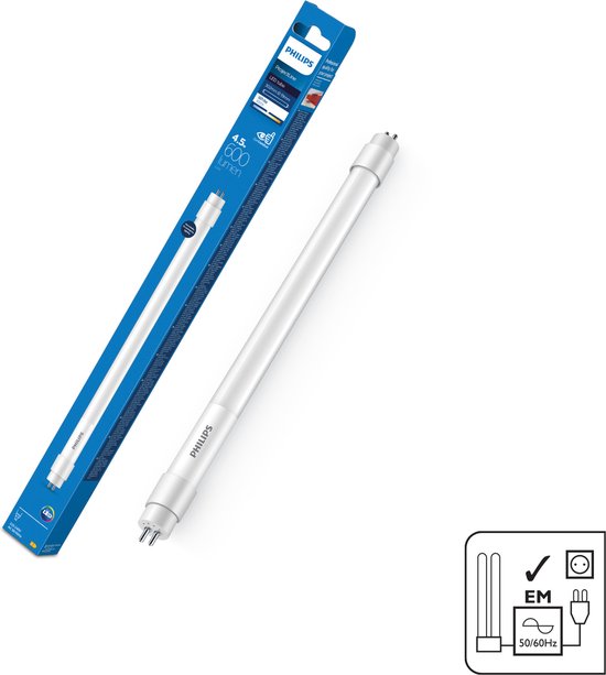Philips Projectline LED TL buis - T5 mini - 4.5W - G5 - Helderwit licht ...