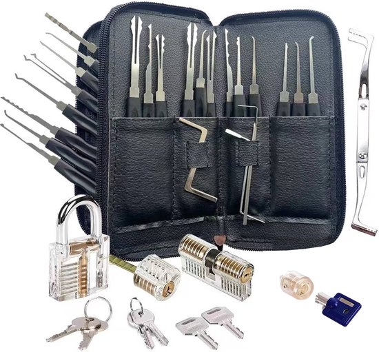 Lockpick set 40 set - Meest uitgebreid - Voor beginners en gevorderden ...