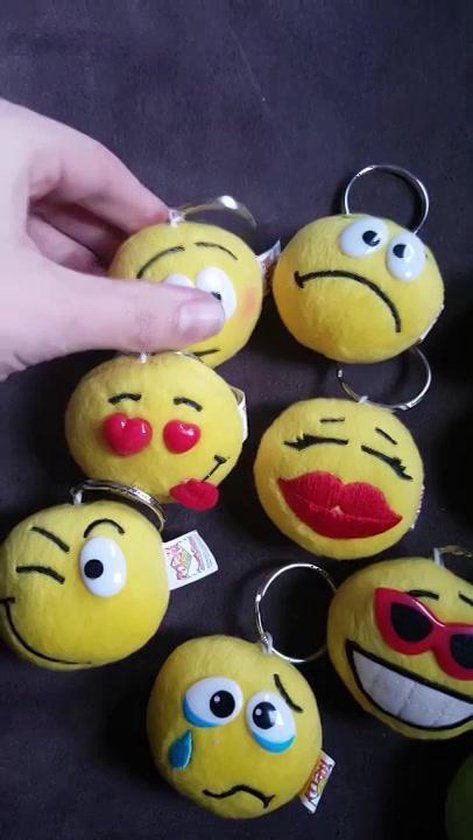 Emoticon Emoji Smiley sleutelhanger met geluid "Misselijk" | bol.com