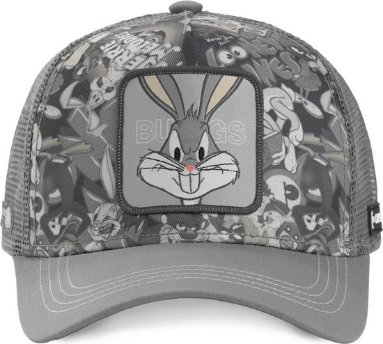 Pet | Cap | Capslab | Looney tunes | Bunny | Grijs | bol