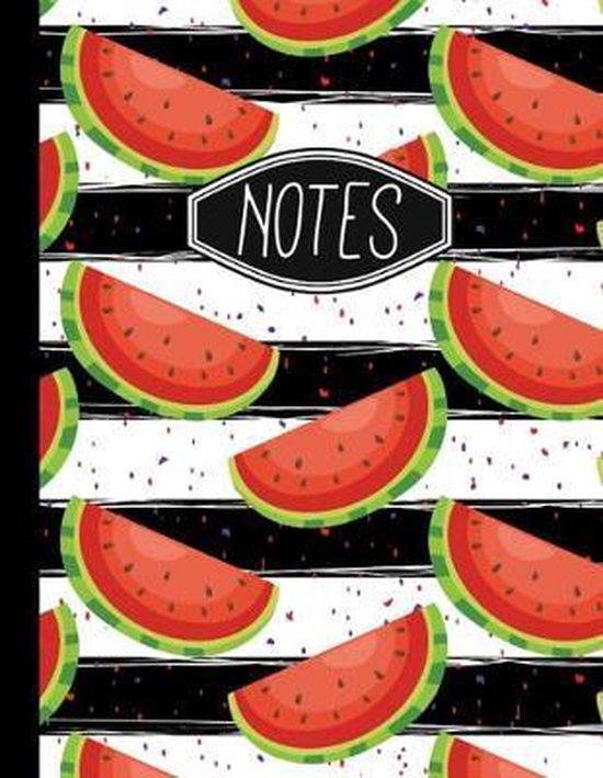 Notes, Alledras Designs Watermelons | 9781692368401 | Boeken | bol.com