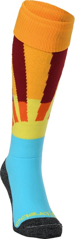 Brabo - BC8560A Socks Sunrise - Yellow - Unisexe - Taille 31-35 | bol.com