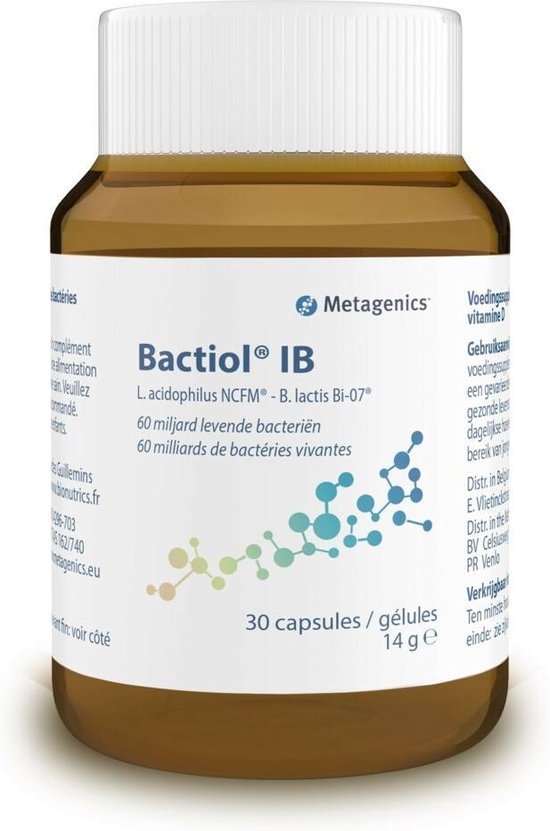Metagenics Bactiol IB - 30 capsules | bol