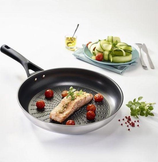 Pyrex - Expert Touch Koekenpan Ø 24cm - Zilver | bol.com