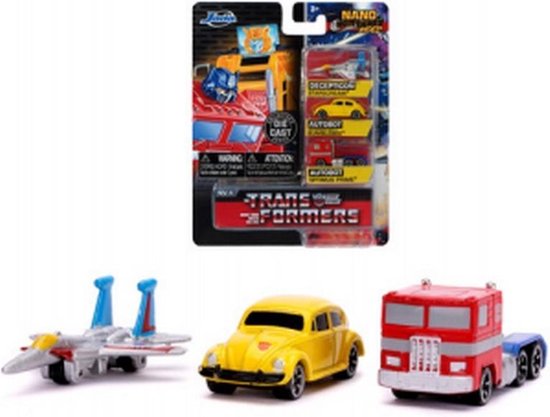 Transformers: Nano Cars 3-Pack Set B | bol.com