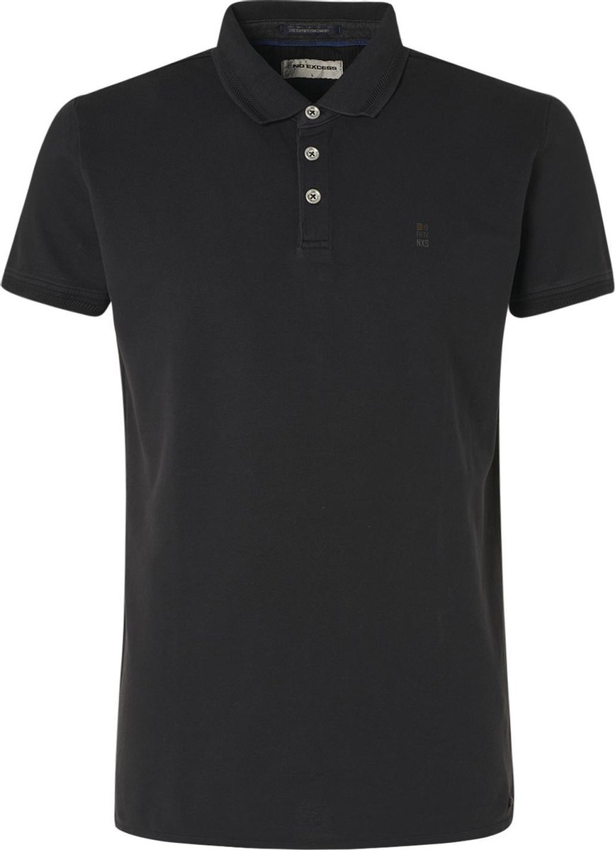 No Excess - Polo - 020 Black | bol.com