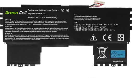 Batterij AP12E3K voor Acer Aspire S7-191. | bol.com