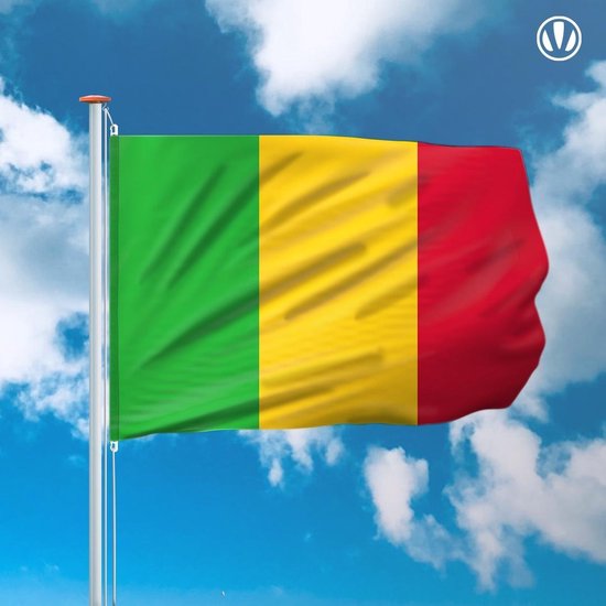 vlag Mali 150x225cm - Spunpoly | bol