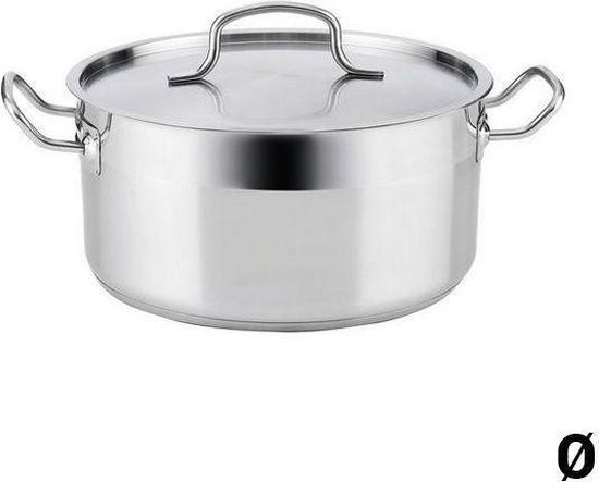 Kookpot met Deksel Quid Azzero Roestvrij staal | bol.com