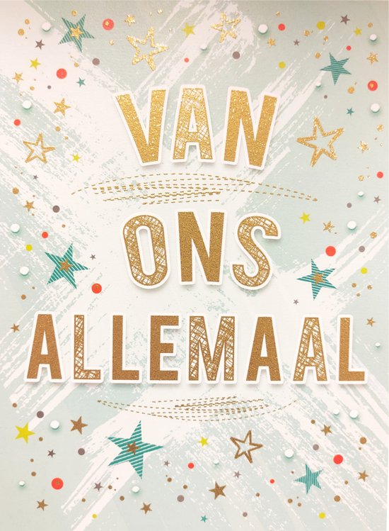 Kaart - A4 formaat - Van ons allemaal - AT2002-B | bol