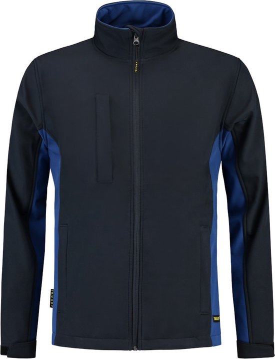 Tricorp 402002 Softshell Bicolor - Marineblauw/Koningsblauw - 7XL | bol