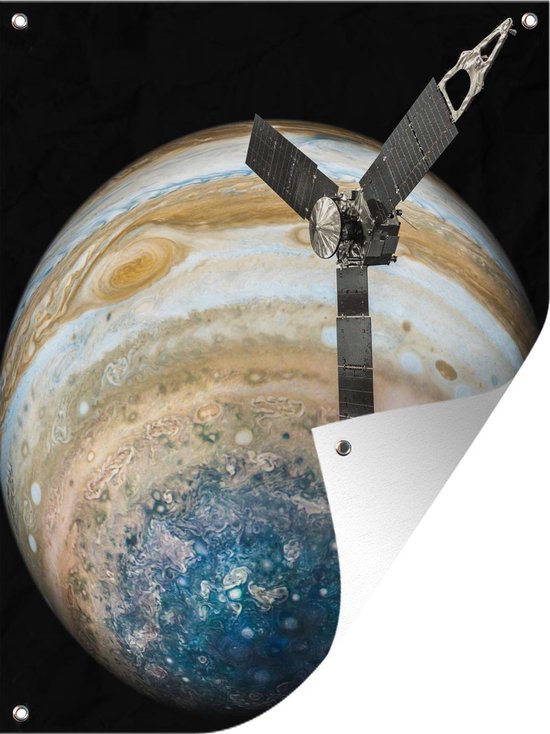 Tuin decoratie Planeet - Heelal - Satelliet - 30x40 cm - Tuindoek ...