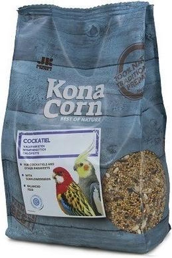 Konacorn Valkparkieten | 18 kg Vogelvoer | bol