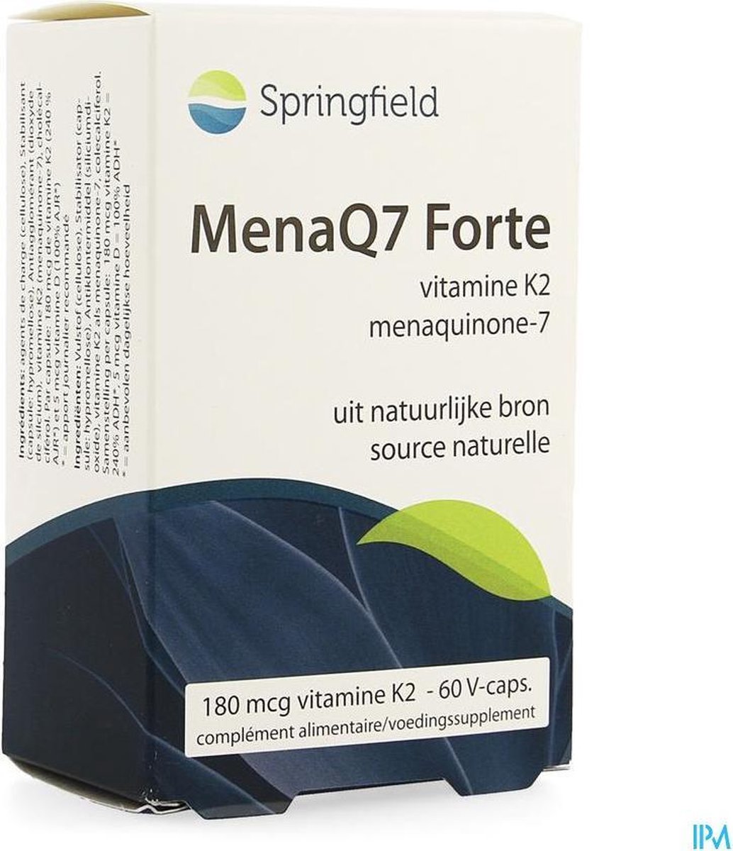 Springfield MenaQ7 Forte - 60 Capsules | bol