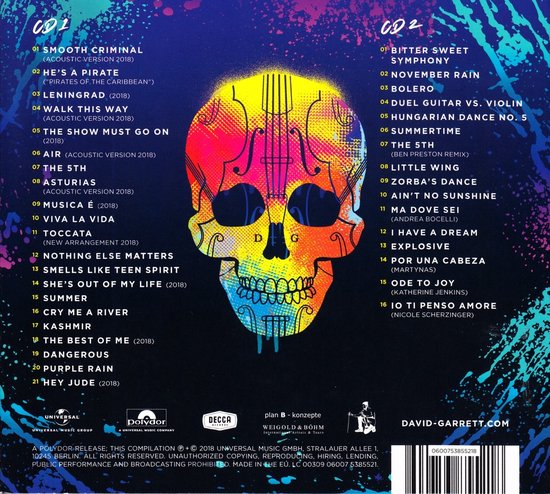 David Garrett - Unlimited - Greatest Hits (2 CD) (Deluxe Edition ...