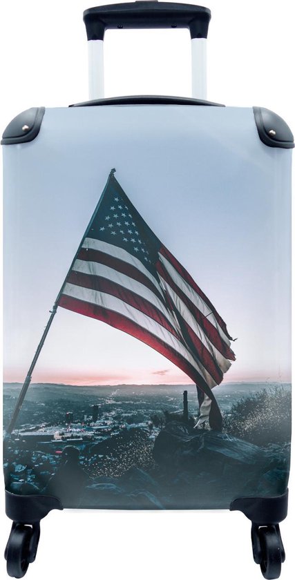 Koffer - Los Angeles - Vlag - Amerika - Past binnen 55x40x20 cm en ...