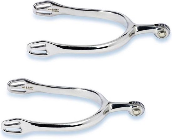Stubben Steel Sporen dynamische dressuur 35mm | Zwepen/ Sporen paard | bol