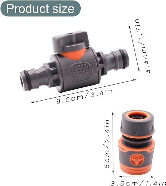 slangkoppeling set / Verdeler Slangkoppeling - HOOGWAARDIGE MATERIALEN ...