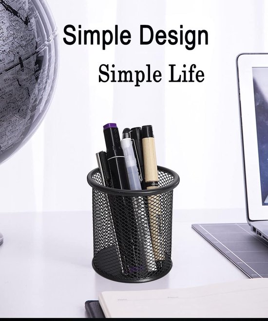 Set van 4 Pennenhouder Bureau Pennendoos Bureau-organizer Kinderen ...