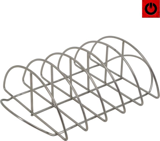 VOLT! R.I.B. Rack - Rib rack - Sparerib rek - Barbecue Accesoires ...