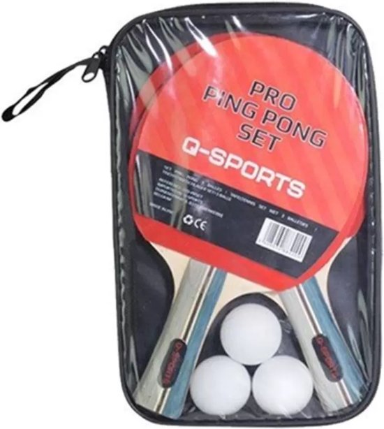 Q SPORTS SET PING PONG 3 BALLS IN BAG | bol.com