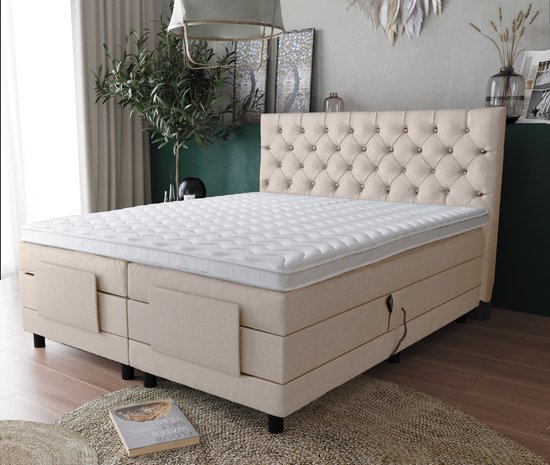 Dreamhouse® Elektrische boxspring 140x200 incl. thuismontage - Complete ...