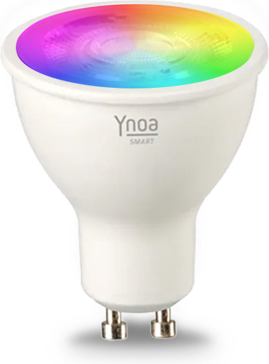 Set van 2 Ynoa Smart Spots White & Color Tones - GU10 LED spot - Zigbee ...