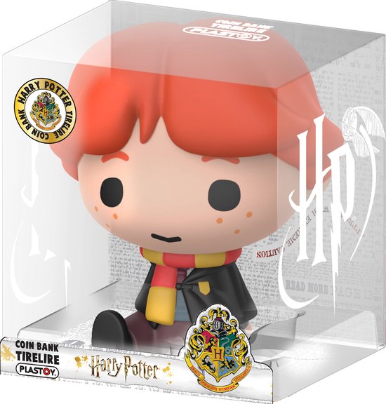 Plastoy - Mini Spaarpot Harry Potter Chibi Ron Weasley | bol