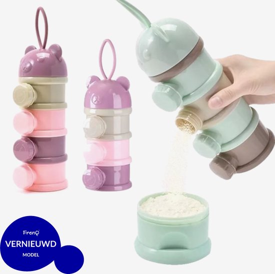 FrenQ - Melkpoeder Toren Roze - 4 verdiepingen - Melkpoeder ...