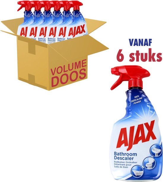 Ajax Badkamer Ontkalker Spray 750ml | bol