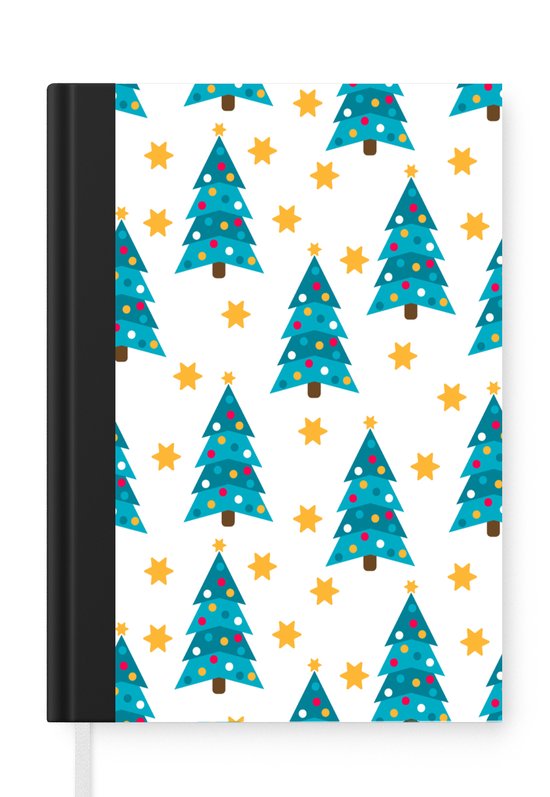 Cahier - Cahier d'écriture - Sapin de Noël - Étoiles - Noël - Design ...